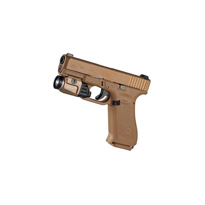GLOCK 19X GEN 5 9X19 FDE + STREAMLIGHT TLR7A FLEX I Pistolen