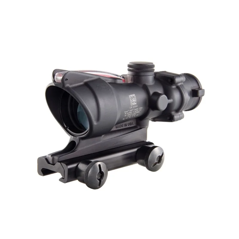 Trijicon ACOG 4x32 Red Dual Illuminated .223 Chevron Reticle w/ TA51 ...