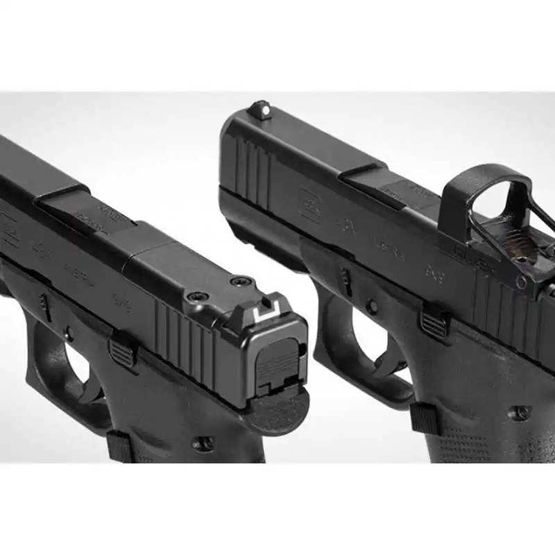 GLOCK 43X Kaliber 9 mm Luger MOS ShieldCombo RMSc - Modular Optic ...